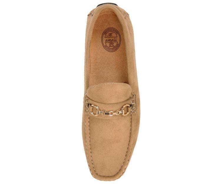 Tan Driving Moccasins | Suede Luxury | Ecker by Amali – Amali Shoes