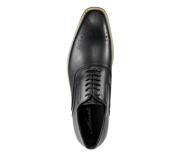 Black Oxford Sneakers | Hybrid Design | Gideon by Amali – Amali Shoes