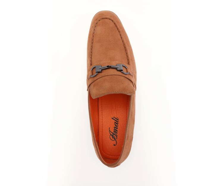 Tan Loafers | Classic Horse Bit Design | Oliver by Amali – Amali Shoes